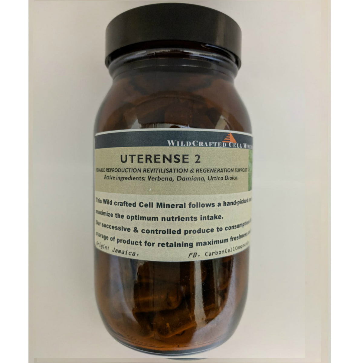 UTERENSE 2............ Wildcrafted Cell Minerals 🌿 – Carbon Cell Compounds